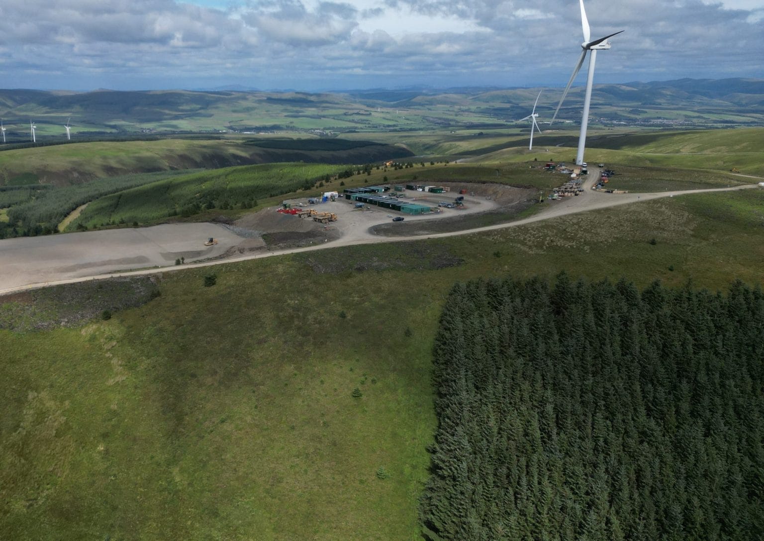 Construction begins on UK’s fourth largest wind farm in the south of ...